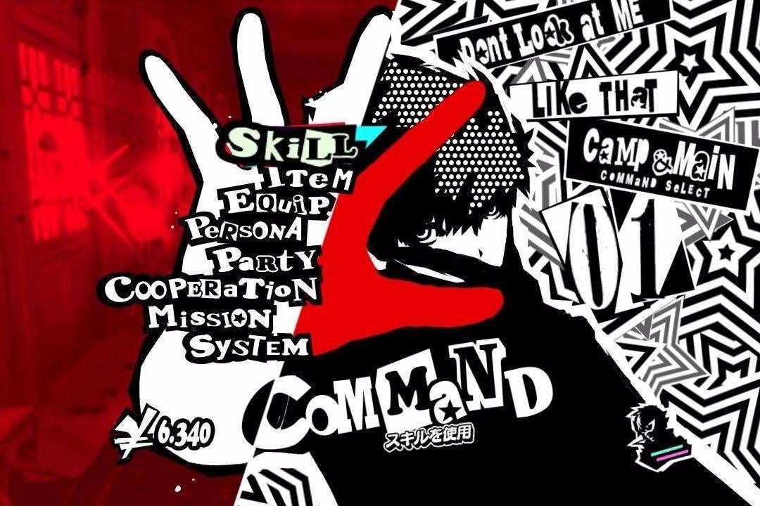 Let's talk about Persona 5's menus | Eurogamer.net