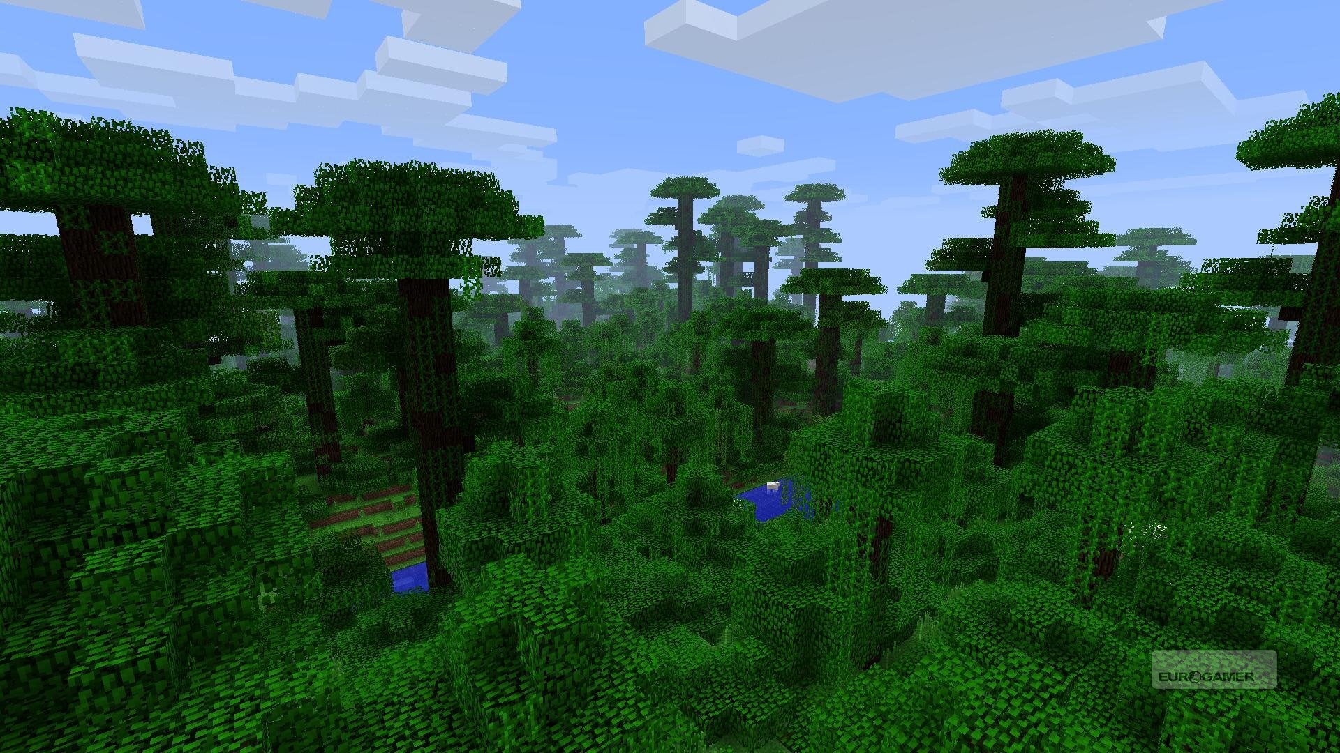 Minecraft jungle biome, creatures coming soon | Eurogamer.net
