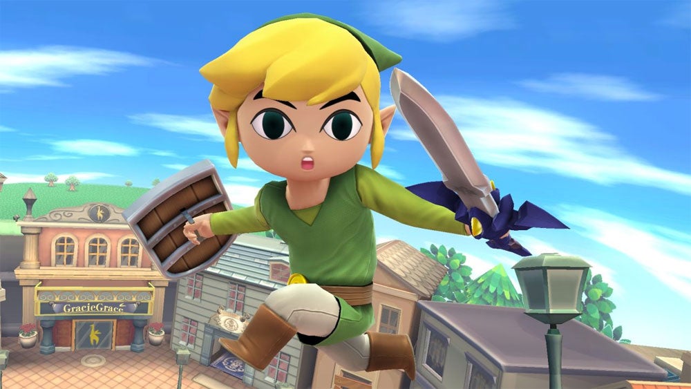 Link Super Smash Bros Wii