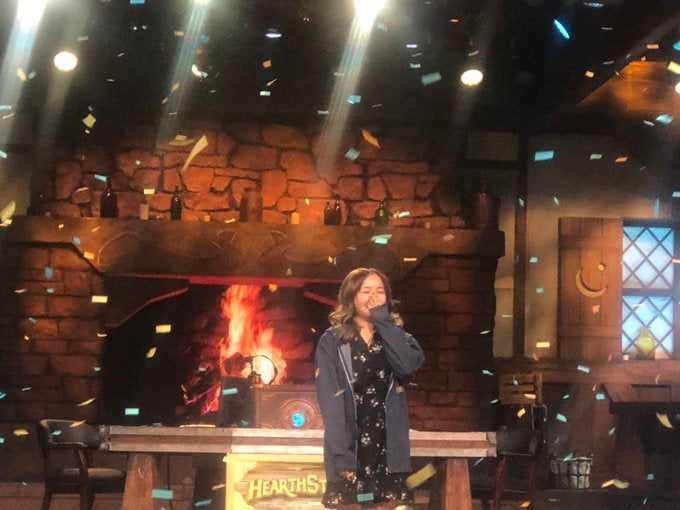 Hearthstone Liooon first woman to win a BlizzCon title | VG247