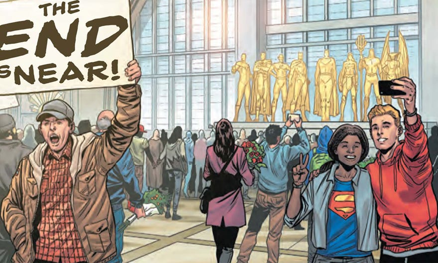 Dark Crisis Creators Joshua Williamson And Daniel Sampere Get Spoiler Y About The First Issue
