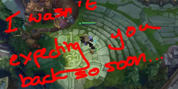 League of Legends recall bug | Rock Paper Shotgun