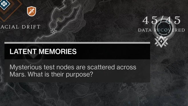 Destiny 2 Lost Memory Fragment locations: Where to find all Latent ...