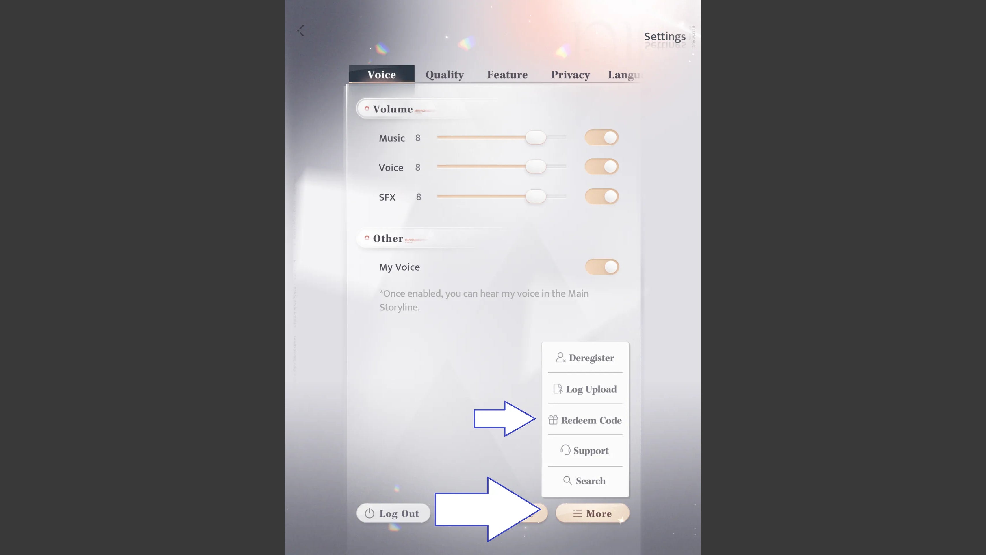 Love and Deepspace codes for March 2024 | Eurogamer.net