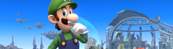 Super Smash Bros Luigi