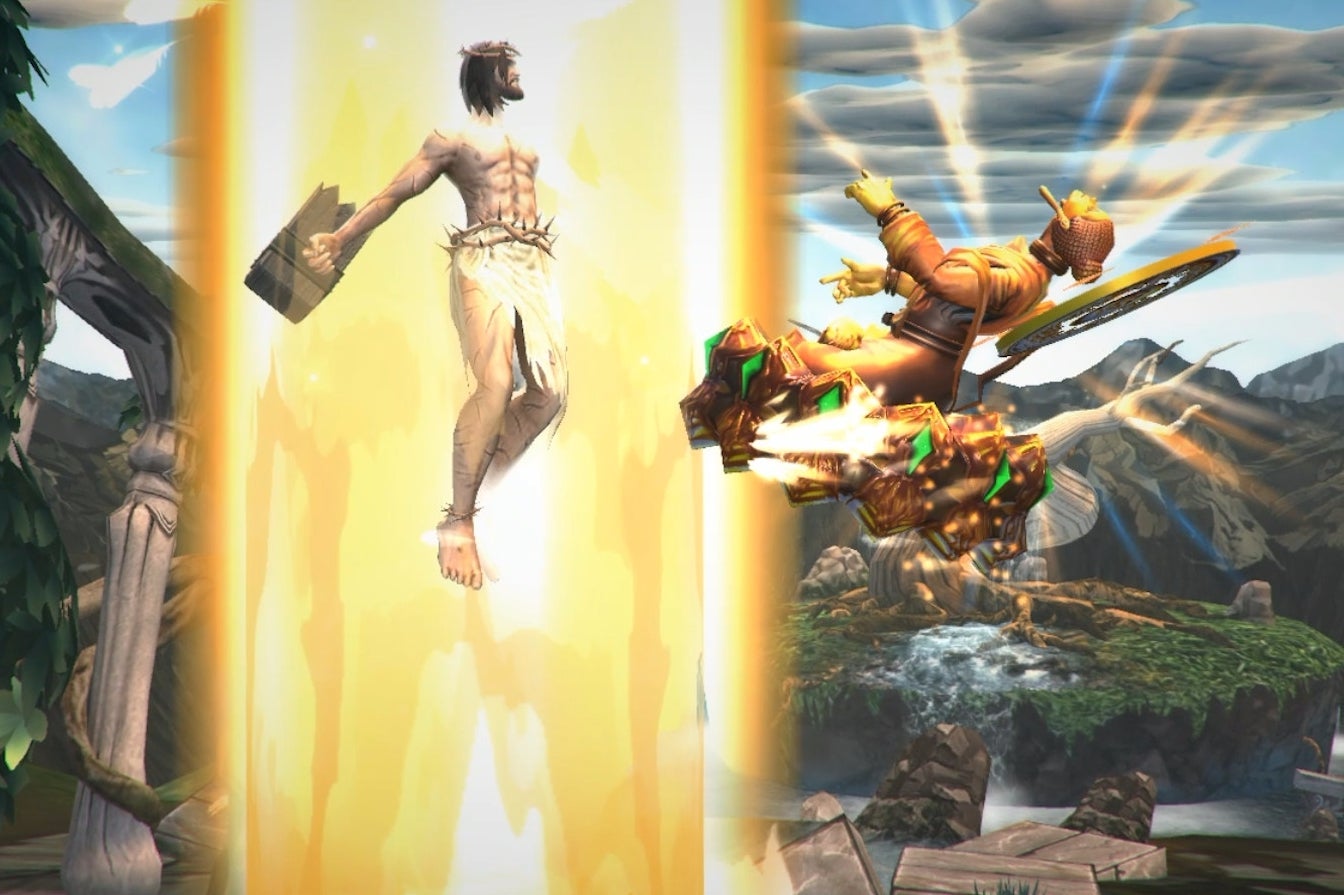 Luta como Jesus Cristo em Fight of Gods | Eurogamer.pt