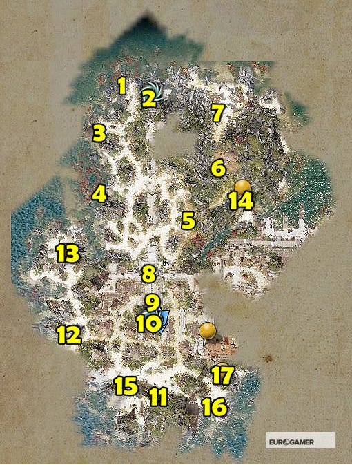 Divinity: Original Sin 2 - Fort Joy: mapa | Eurogamer.pl Divinity: Original Sin 2 - Fort Joy: mapa | Eurogamer.pl