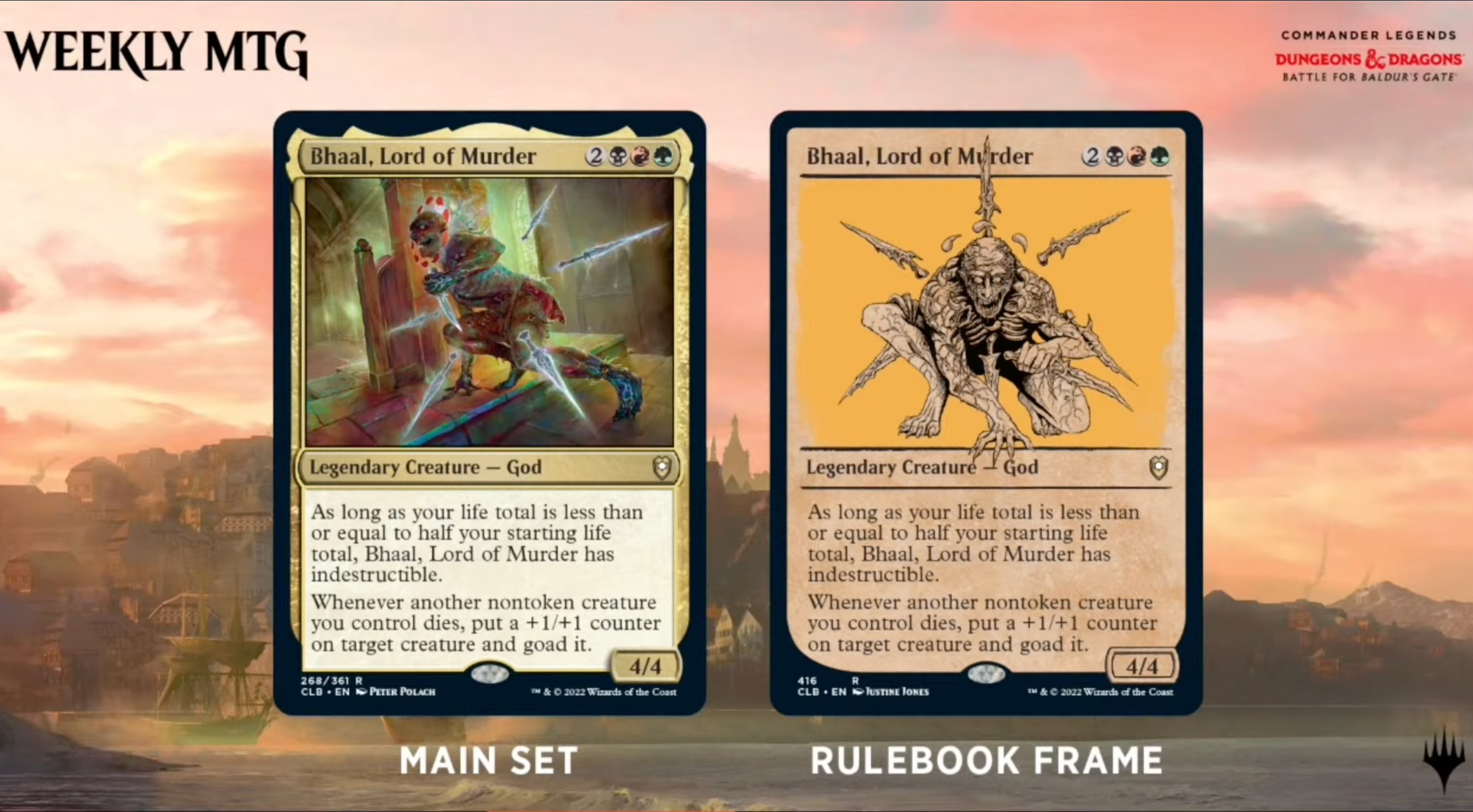 MTG’s Battle for Baldur’s Gate set treats Commanders like D&D ...