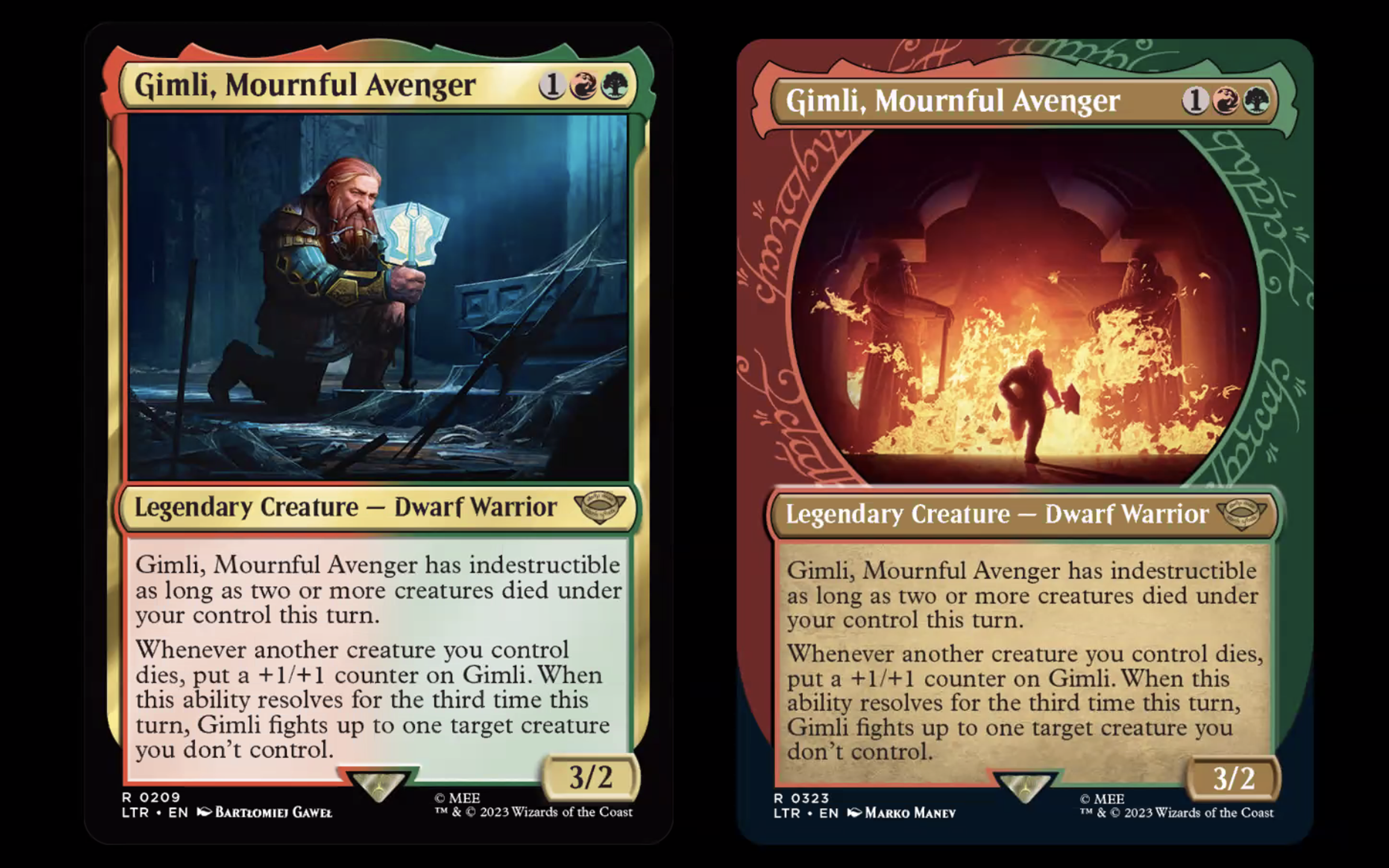 Here’s what every Fellowship of the Ring member looks like in MTG’s ...