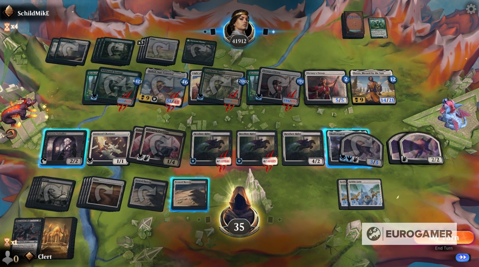 Yesterday I witnessed the most ridiculous game of Magic Arena I've ever ...