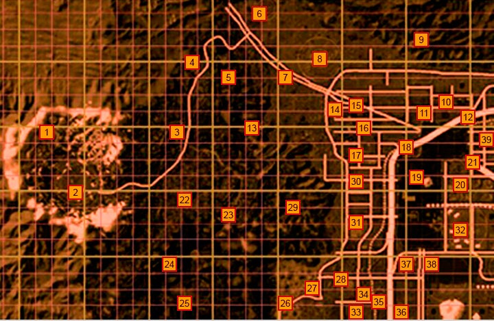 Fallout: New Vegas - Mapa świata | Eurogamer.pl