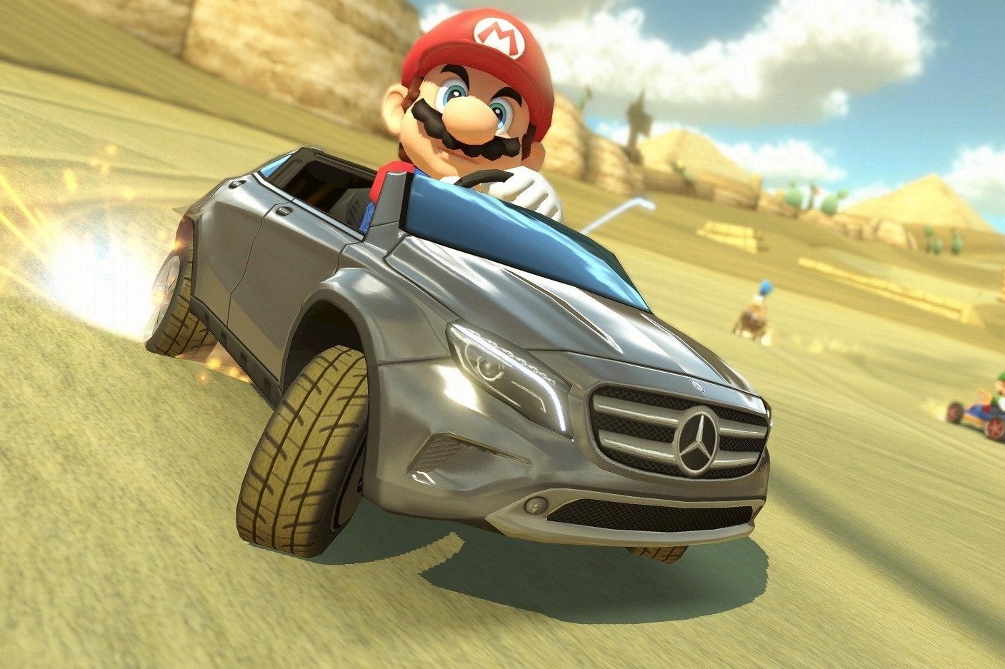 DLC gratuito de Mercedes-Benz para Mario Kart 8 | Eurogamer.es