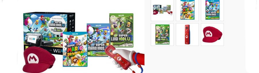 Mario Mega Bundle for UK includes Super Mario 3D World, Wii U, New ...