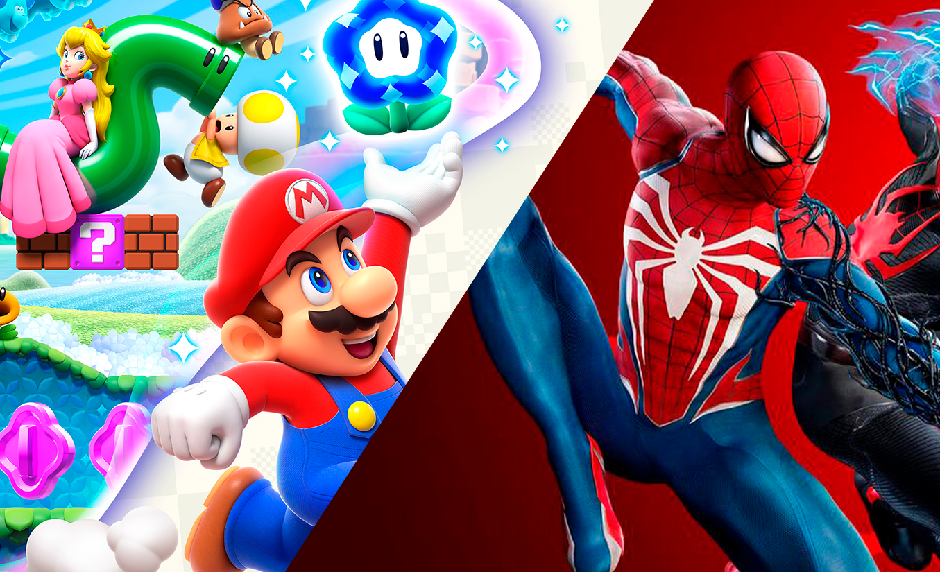 Super Mario Wonder y Marvel's Spider-Man se pelean por ser el juego más ...