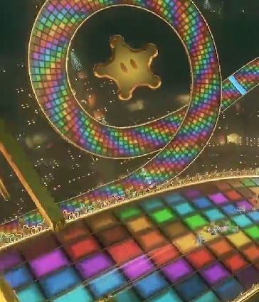 Rainbow Road Mario Kart 8