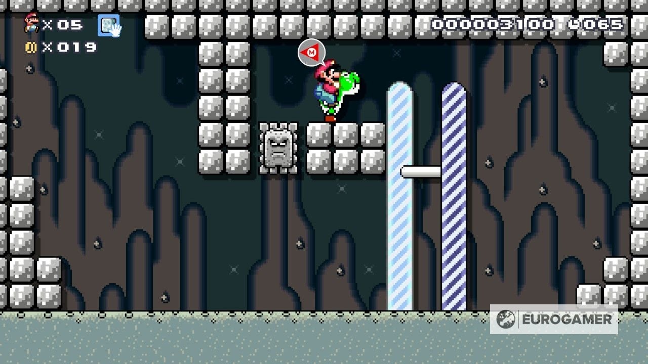 Mario Maker 2 Buried Stones solution: How to get the Stone and carry it ...