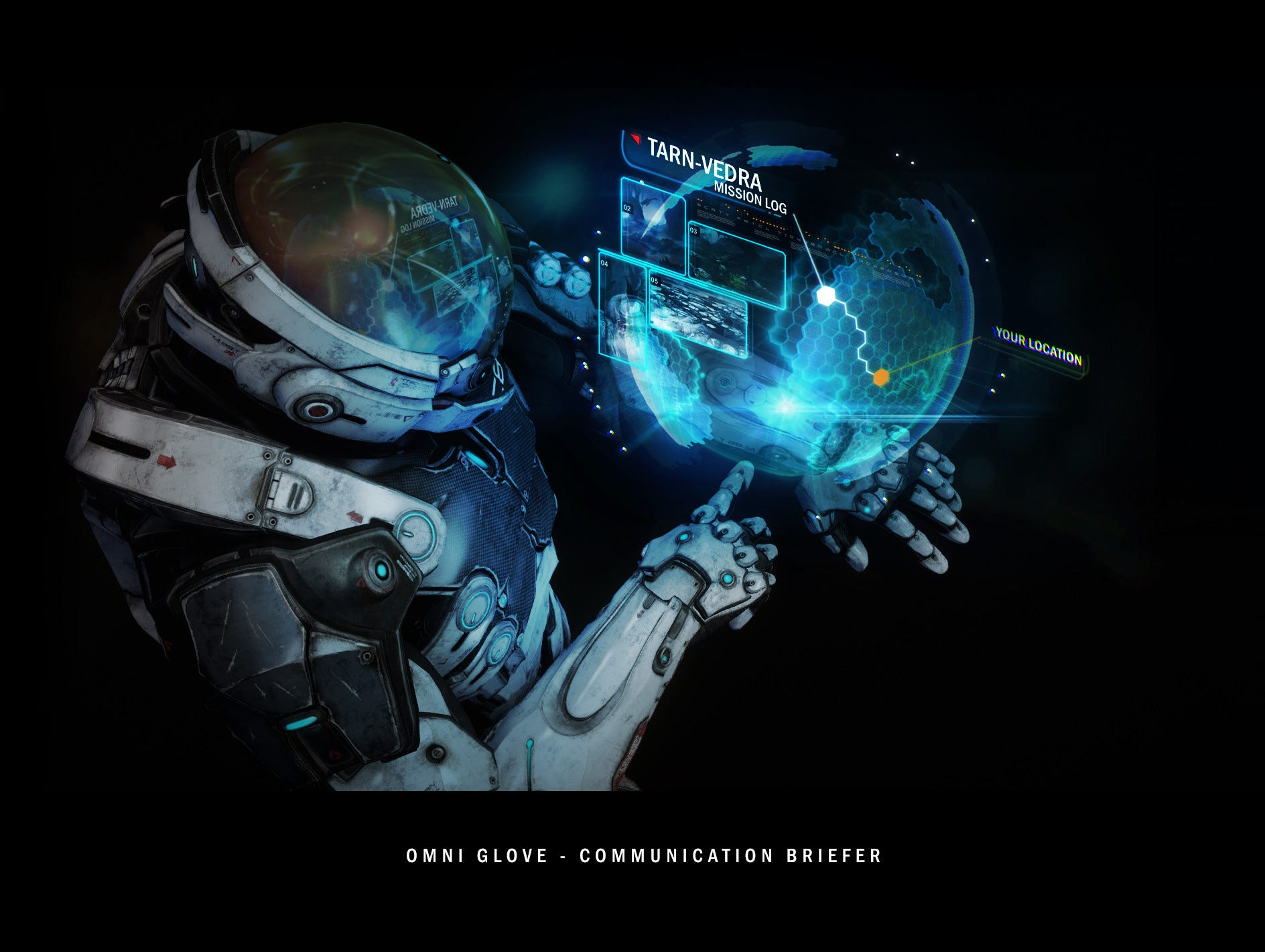 Mass Effect Andromeda Concept Art Shows Early Gameplay Ideas