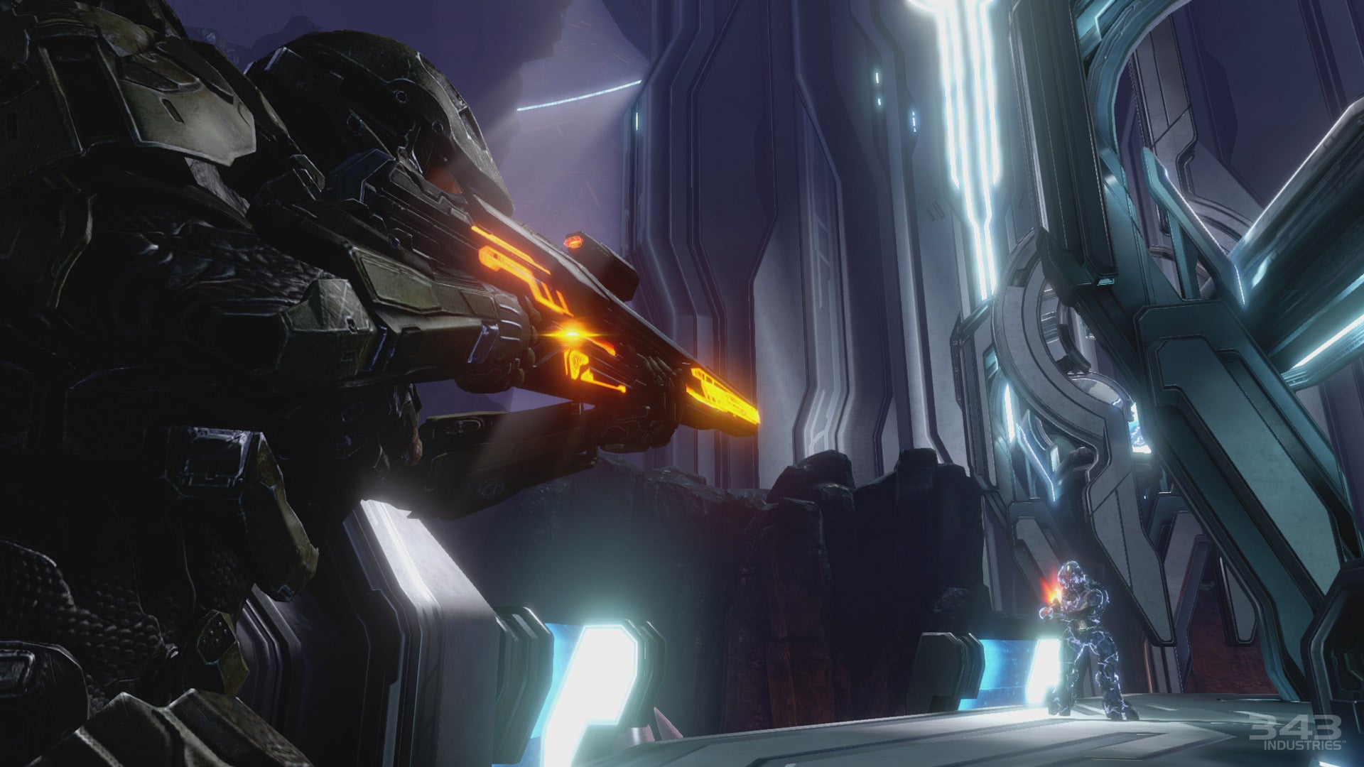 Here are some screenshots from every Halo game in The Master Chief ...