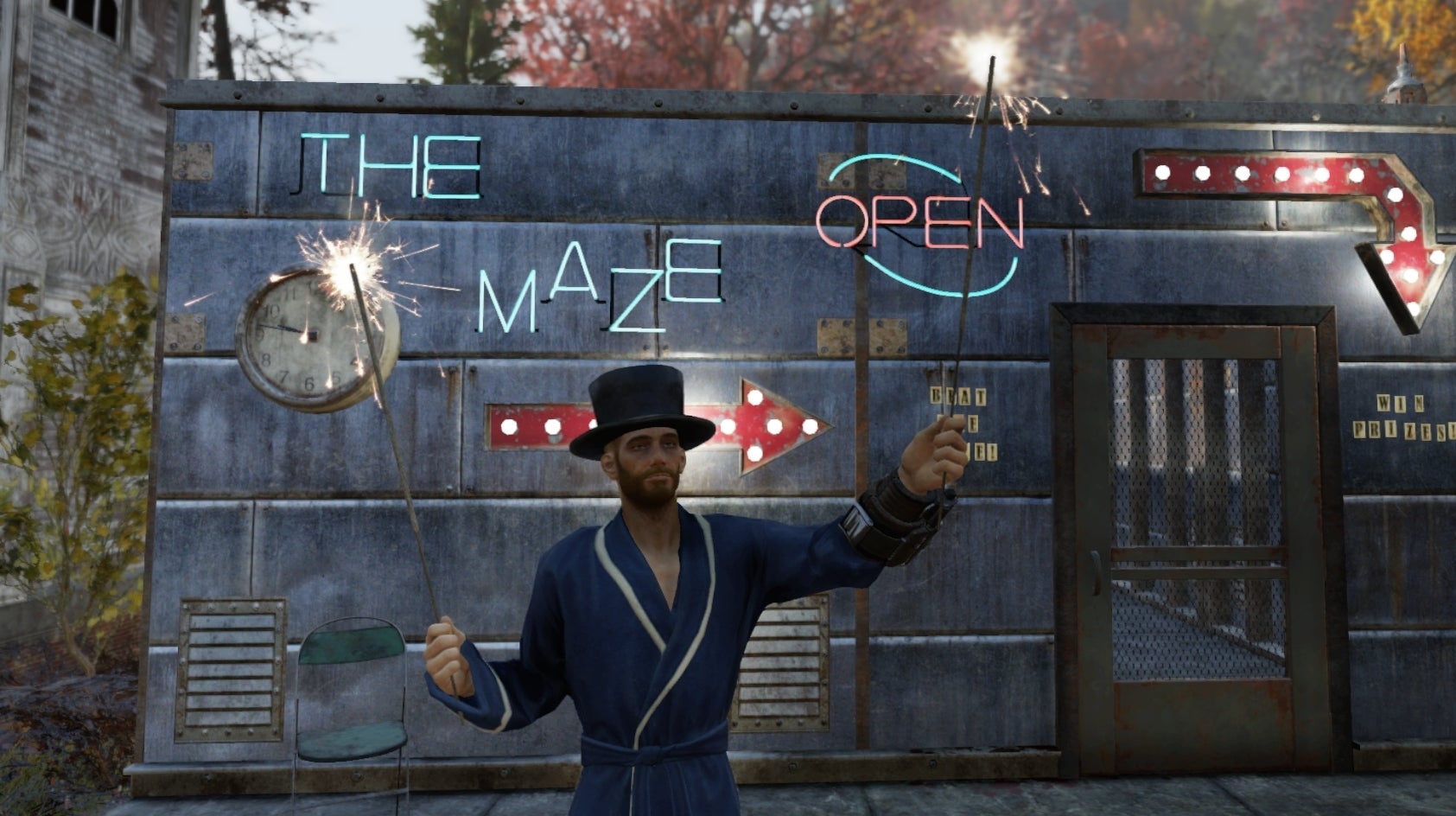 Meet the Fallout 76 player behind the Deathclaw maze, player oven and ...