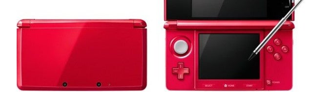 Nintendo 3ds Metallic Red