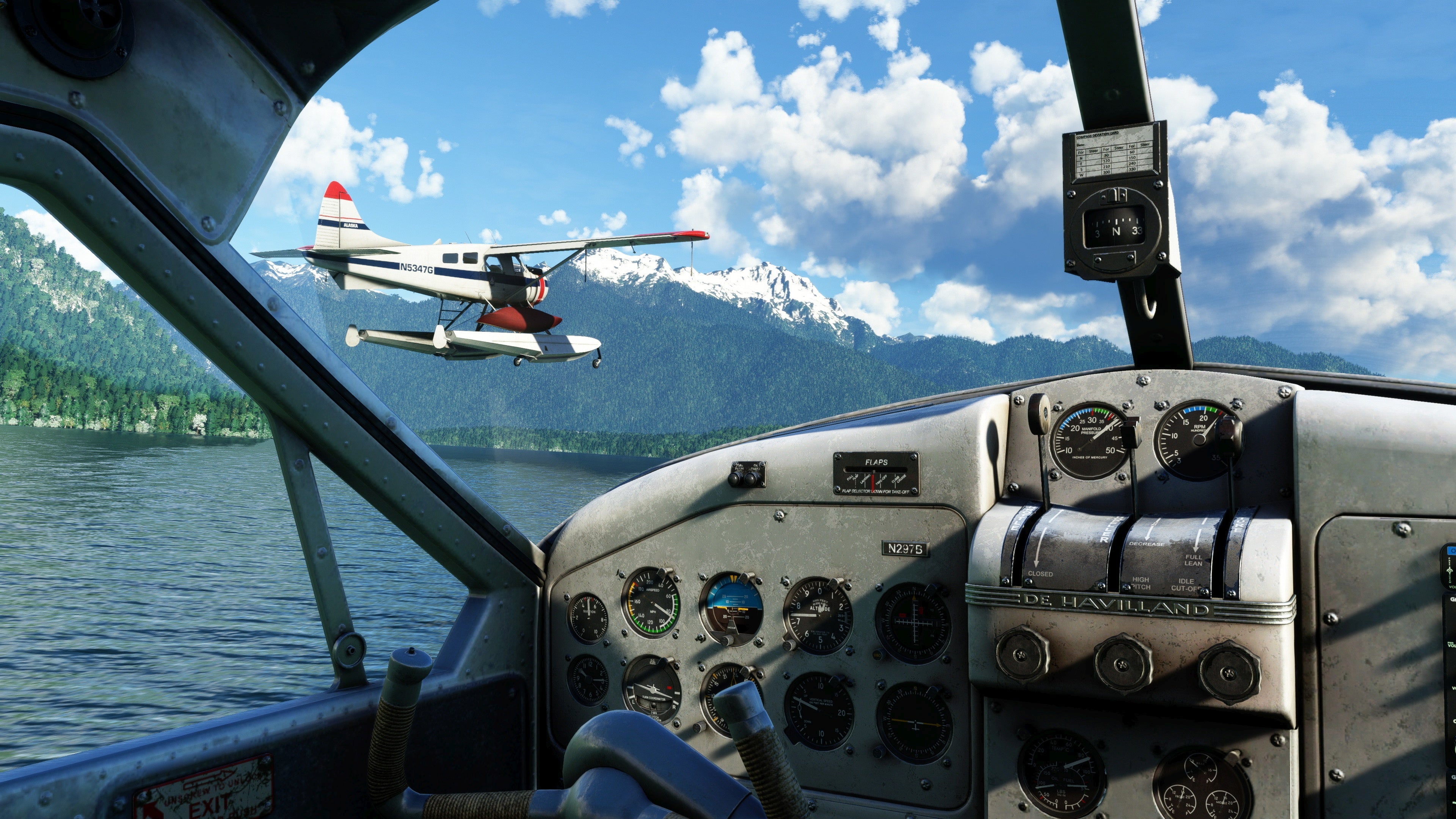You can play various Flight Simulator games inside Flight Simulator ...