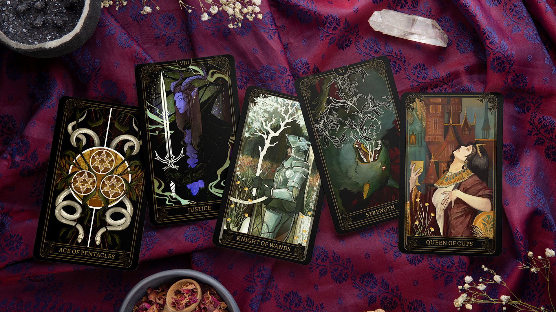 Use a tarot deck to weave stories of magical academia and personal ...