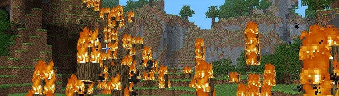 Minecraft's latest snapshot is available, fires no longer be crazy | VG247
