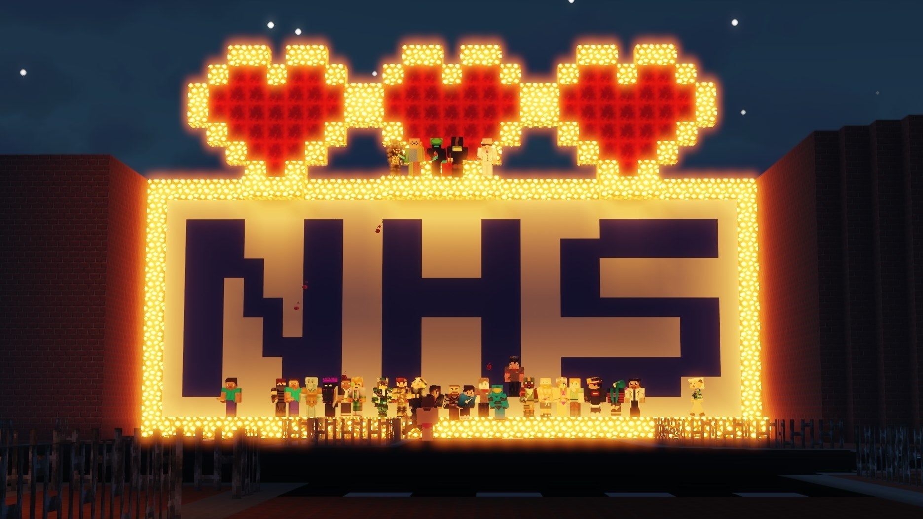 Minecraft players recreate Brummie nightclub to raise money for NHS ...