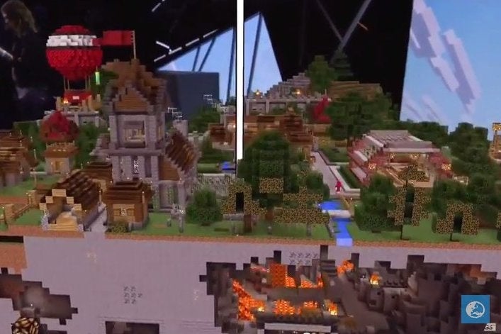 Minecraft to receive HoloLens support | Eurogamer.net