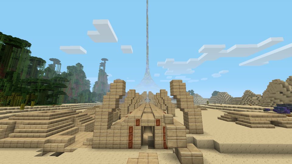 Halo Mash-Up Pack images for Minecraft 360 show Sandtrap, Valhalla ...