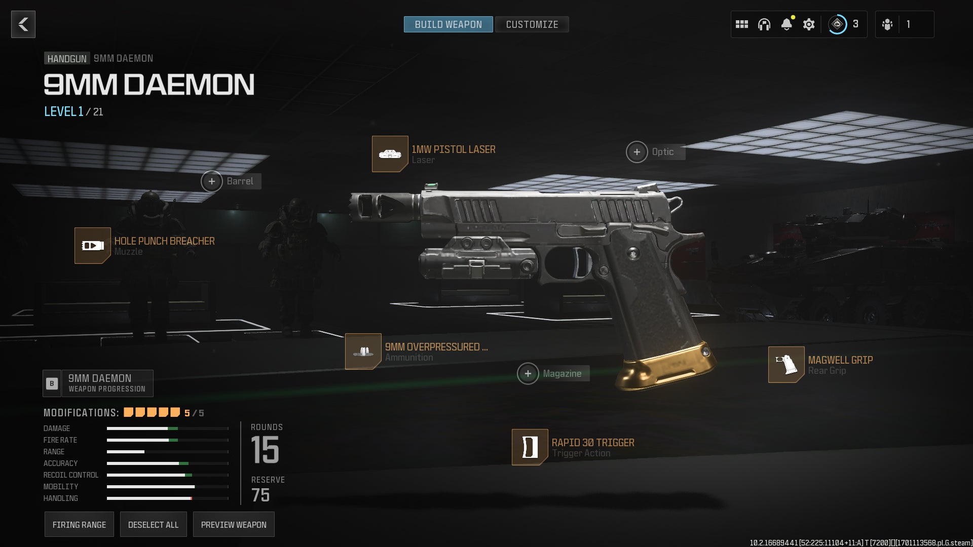 Best MW3 9mm Daemon loadout and class setup | Rock Paper Shotgun