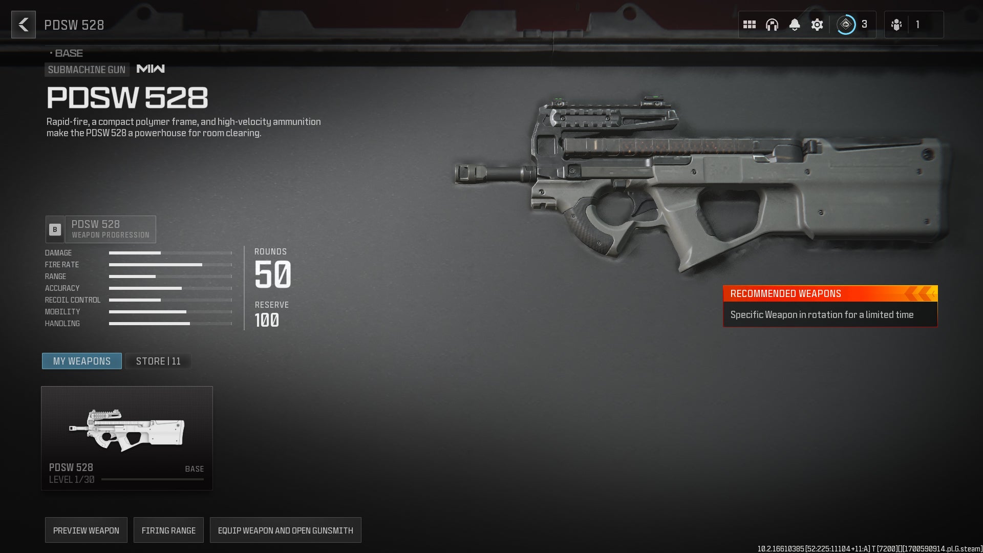 Best MW3 PDSW 528 loadout and class setup | Rock Paper Shotgun