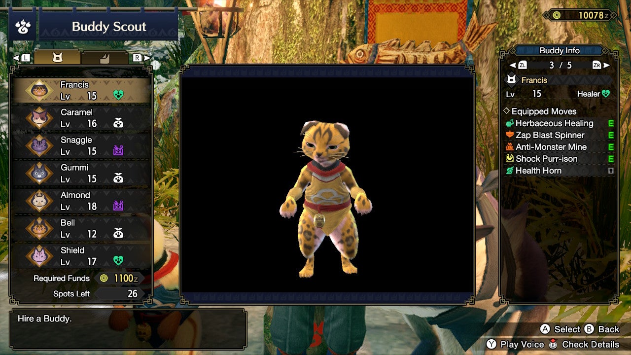 Monster Hunter Rise best Palico support type and Palico skills | VG247