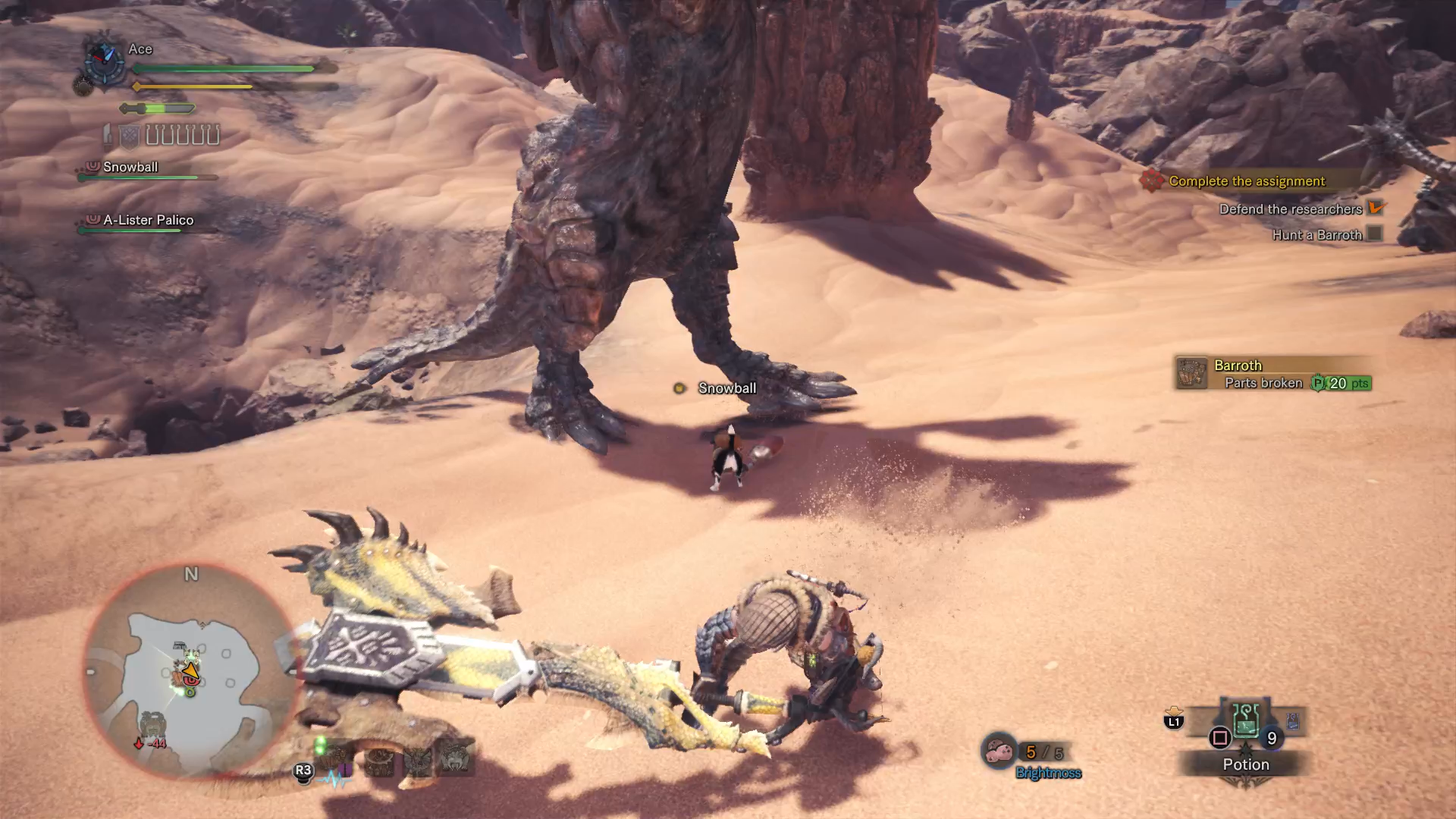 Barroth Weakness