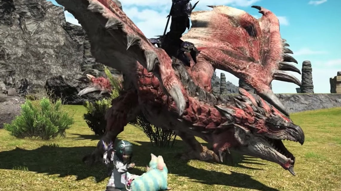 Monster Hunter's Rathalos is coming to Final Fantasy 14 in August ...