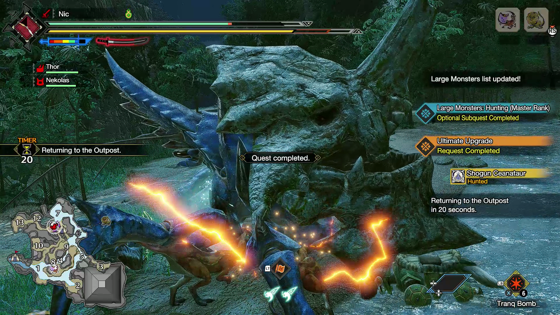 Monster Hunter Rise Sunbreak Shogun Ceanataur strategy, weakness, and ...