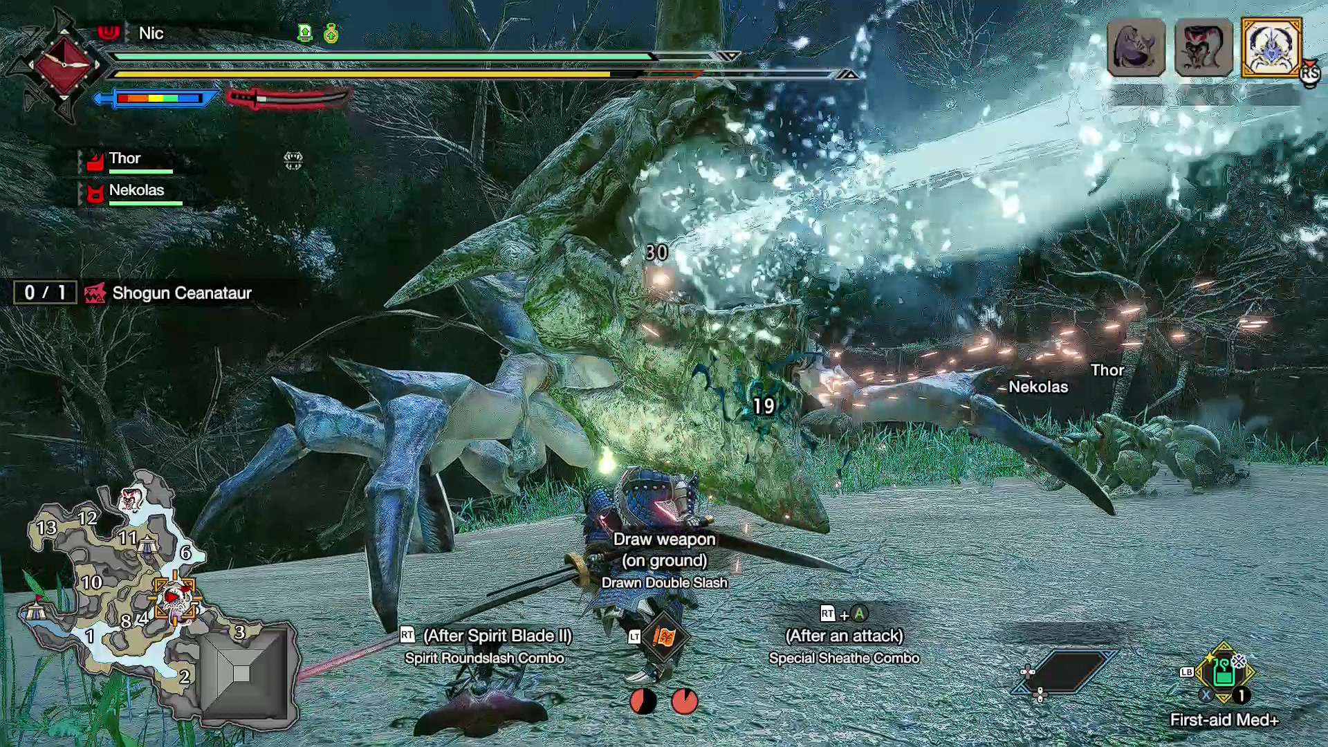 Monster Hunter Rise Sunbreak Shogun Ceanataur strategy, weakness, and ...