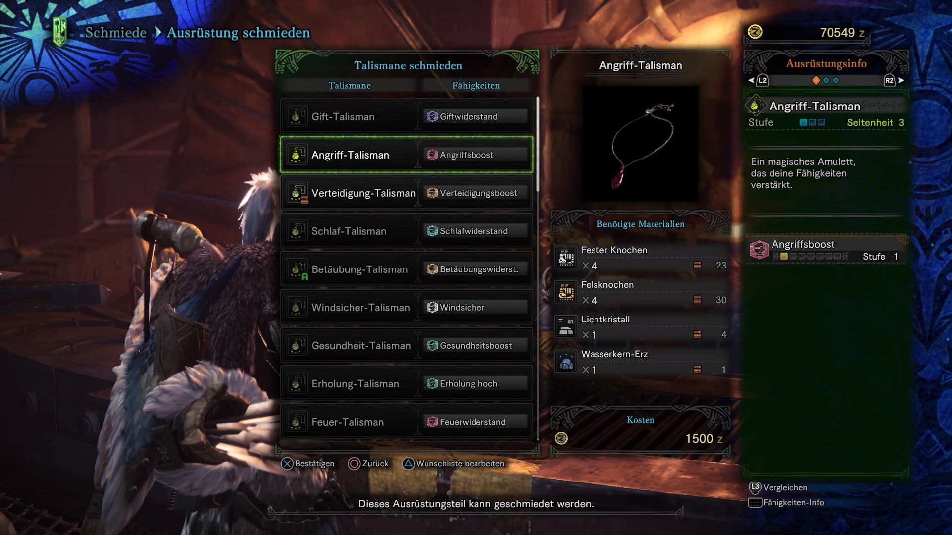Monster Hunter Word – Alle Talismane: Liste mit Fähigkeiten und ...