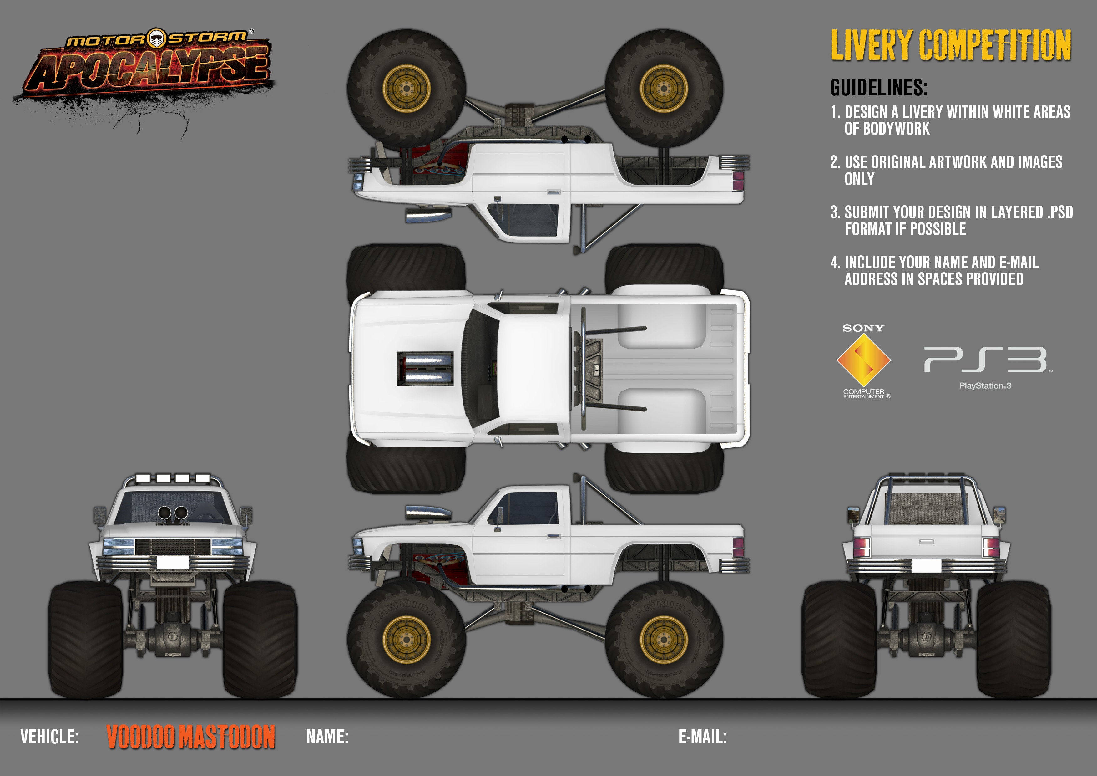 Design a car for MotorStorm Apocalypse | Eurogamer.net
