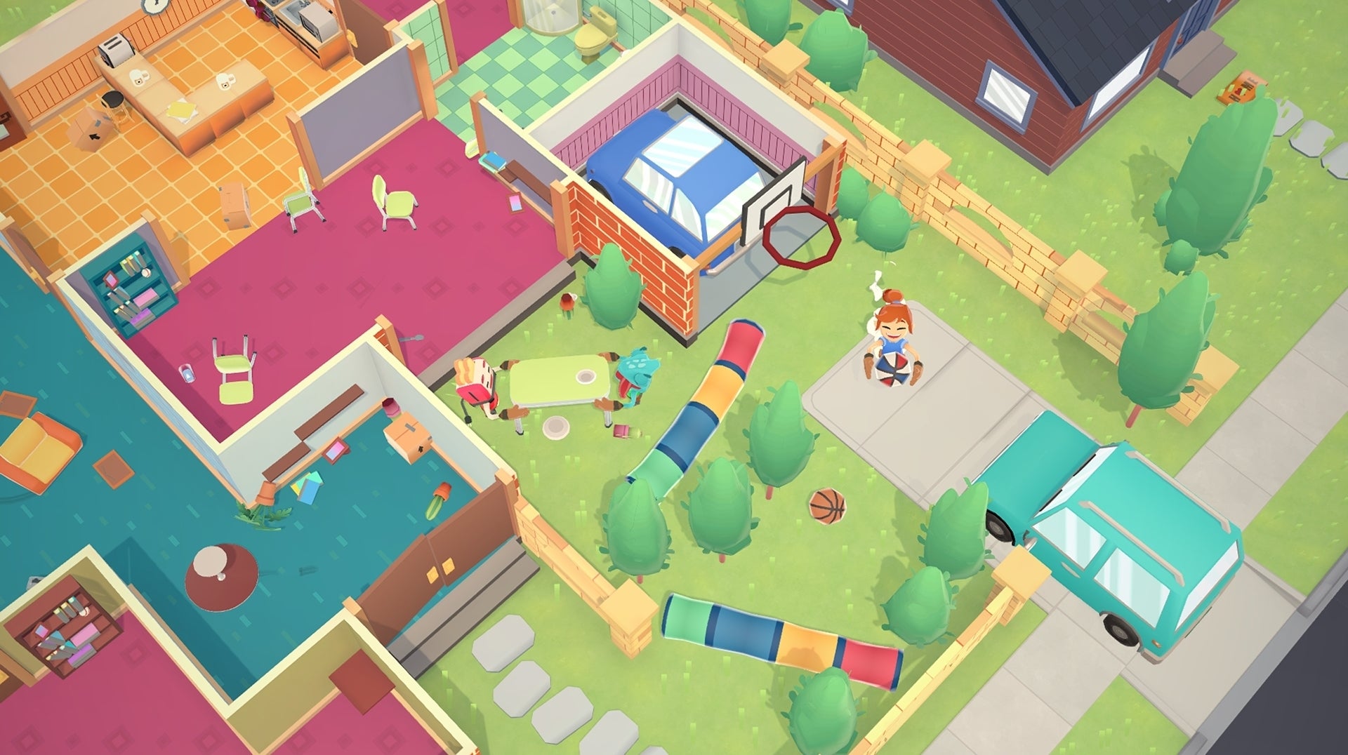 Moving Out is game about the joy of chucking things out the window ...