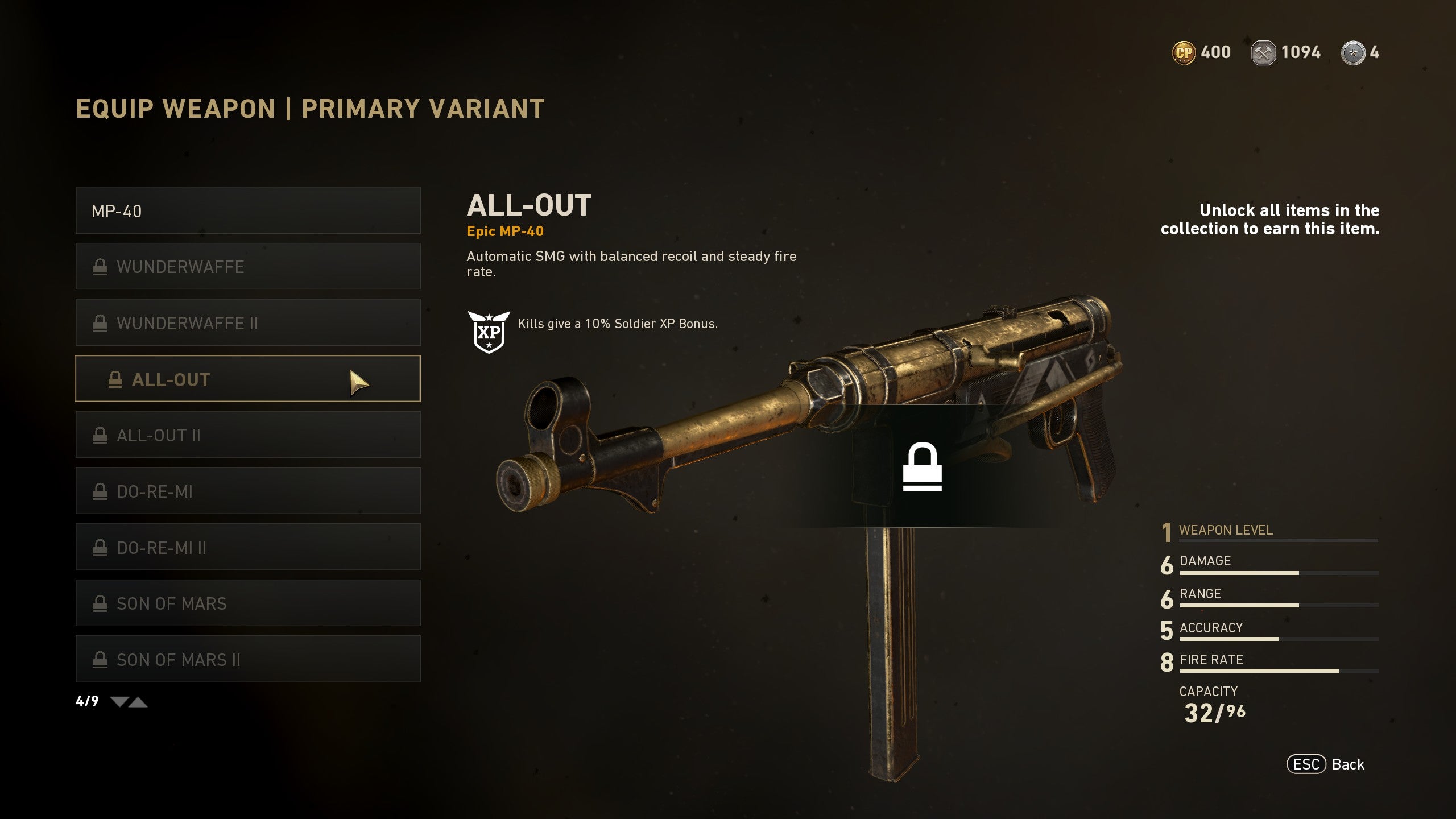 Call of Duty: WW2 - all weapon variants and skins currently in the game ...