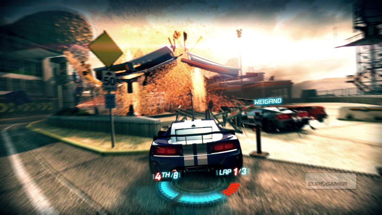 Split Second Gameplay