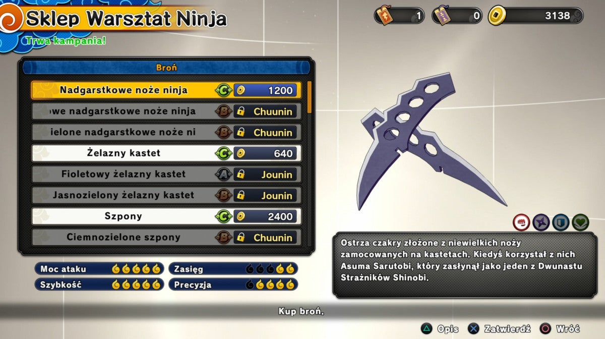 Naruto Shinobi Striker - monety Ryo, zarabianie pieniędzy | Eurogamer.pl