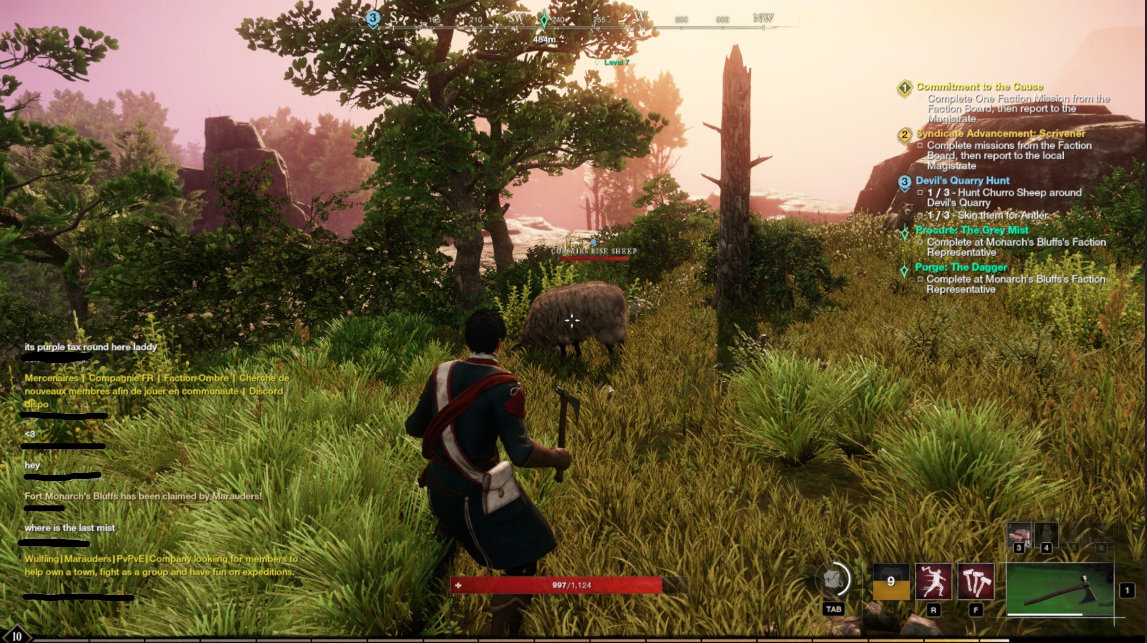 Where to find Churro Sheep in New World for the Devil's Quarry Hunt | VG247