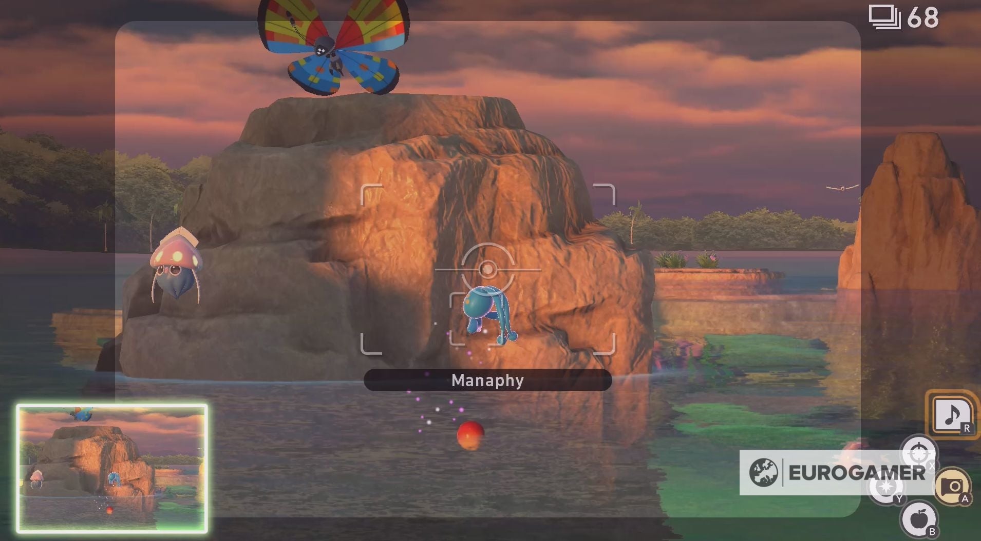 New Pokémon Snap - Manaphy's locations, Myth of the Sea Request and how ...
