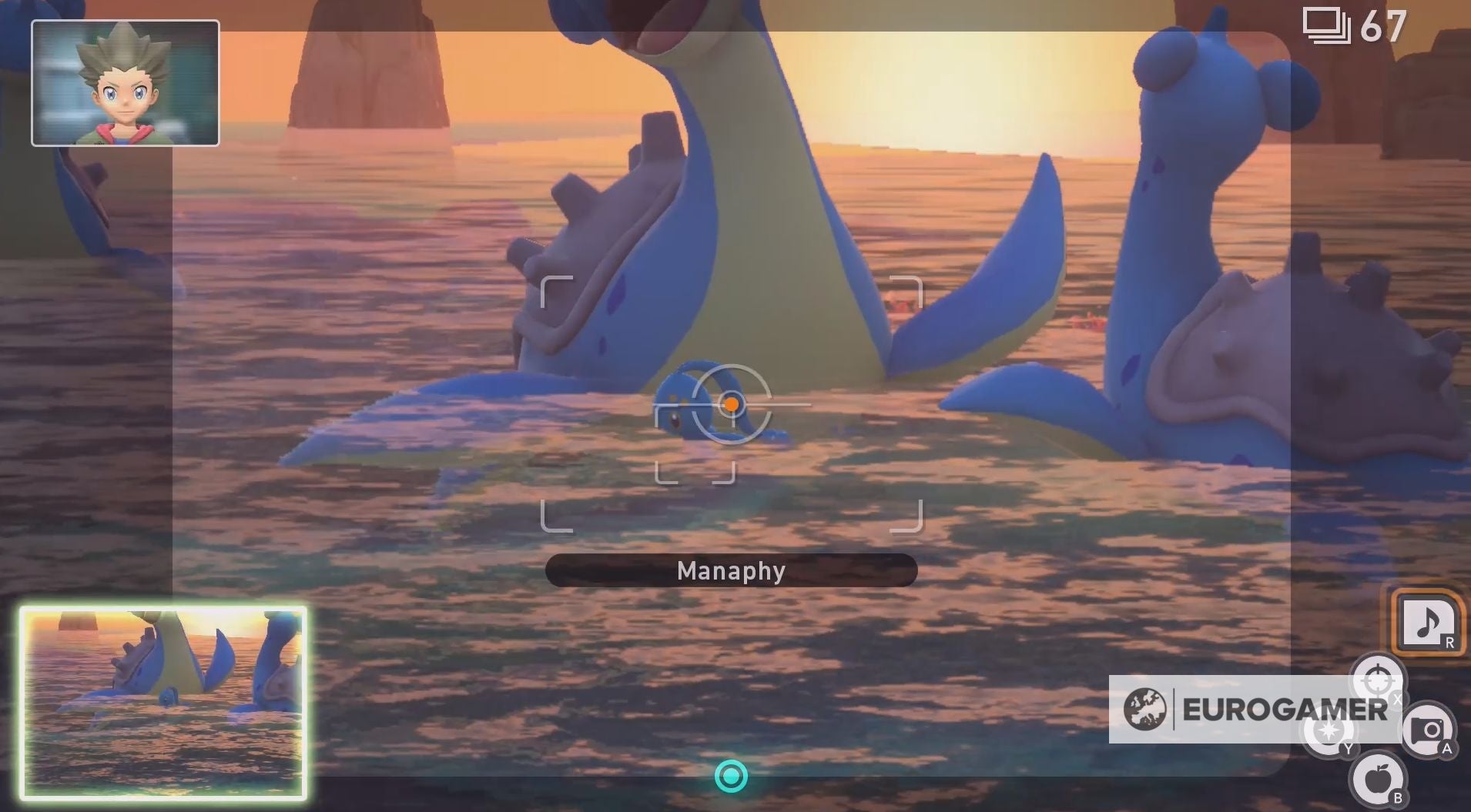 New Pokémon Snap - Manaphy's locations, Myth of the Sea Request and how ...