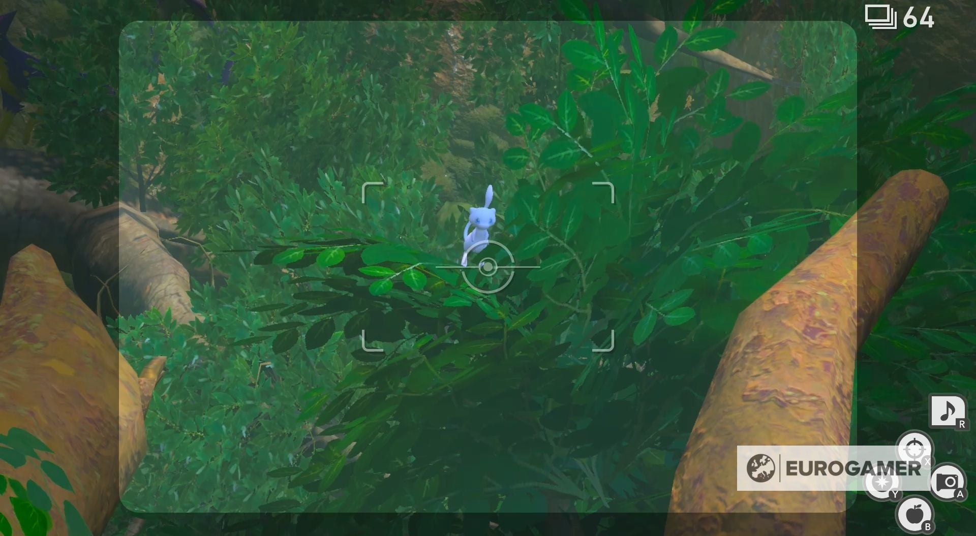 New Pokémon Snap - Mew locations in the Jungle Day and Night courses ...
