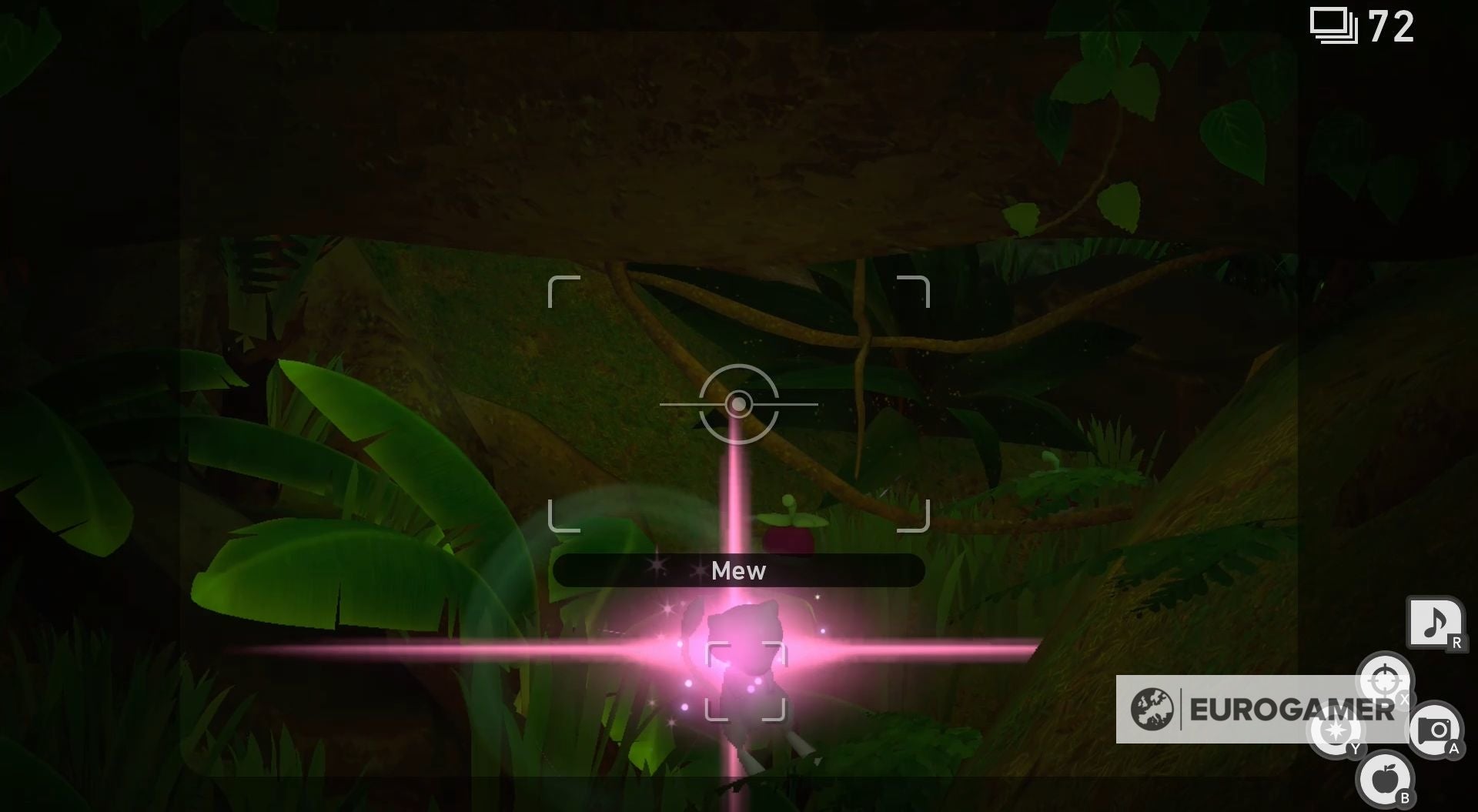 New Pokémon Snap - Mew locations in the Jungle Day and Night courses ...