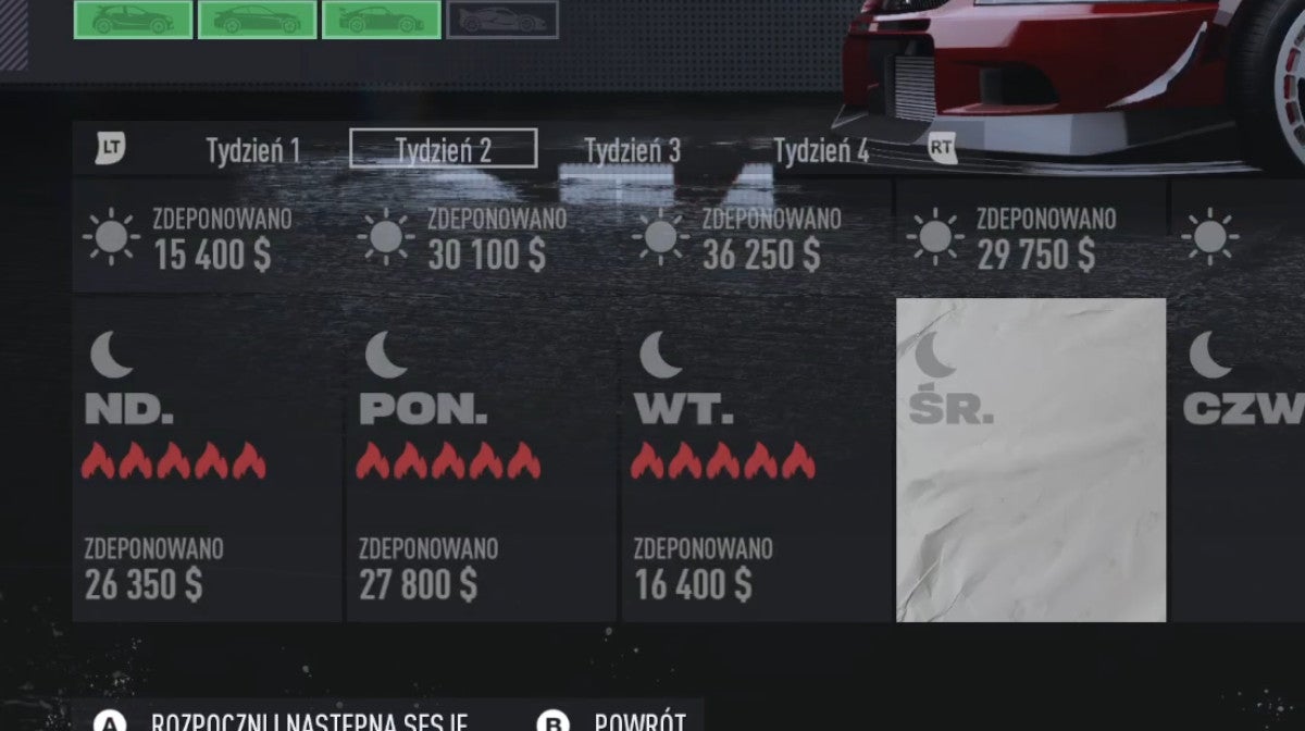 Need For Speed Unbound - sesje, dni i noce: kalendarz | Eurogamer.pl