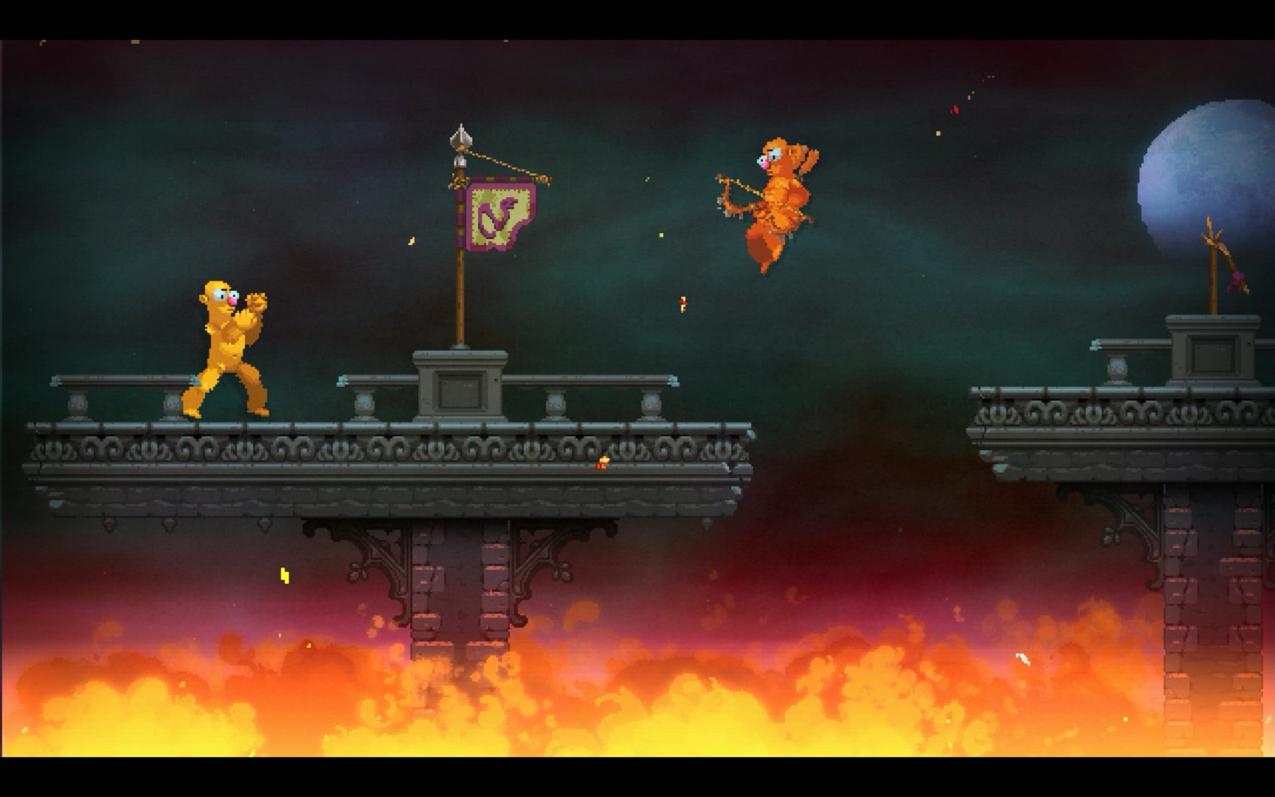 Nidhogg 2 revealed with new weapons and character animations | VG247